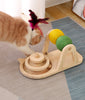 Creative Solid Wood Turntable Sisal Ball Cat Toy – ALPSCOMMERCE