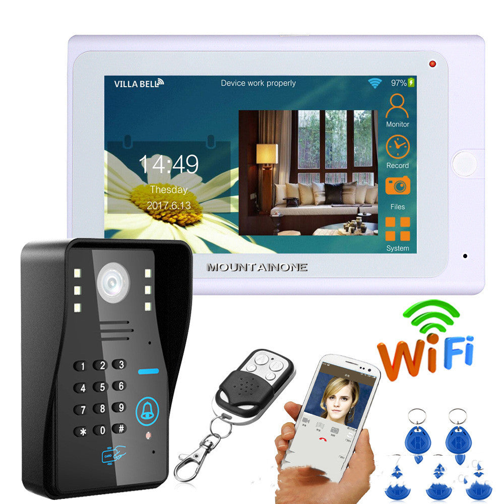 Android 7 Inch Wired Visual Intelligent Intercom Doorbell – ALPSCOMMERCE