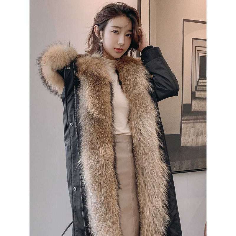 New Cashmere Coat Women's Detachable Liner Thickening – ALPSCOMMERCE