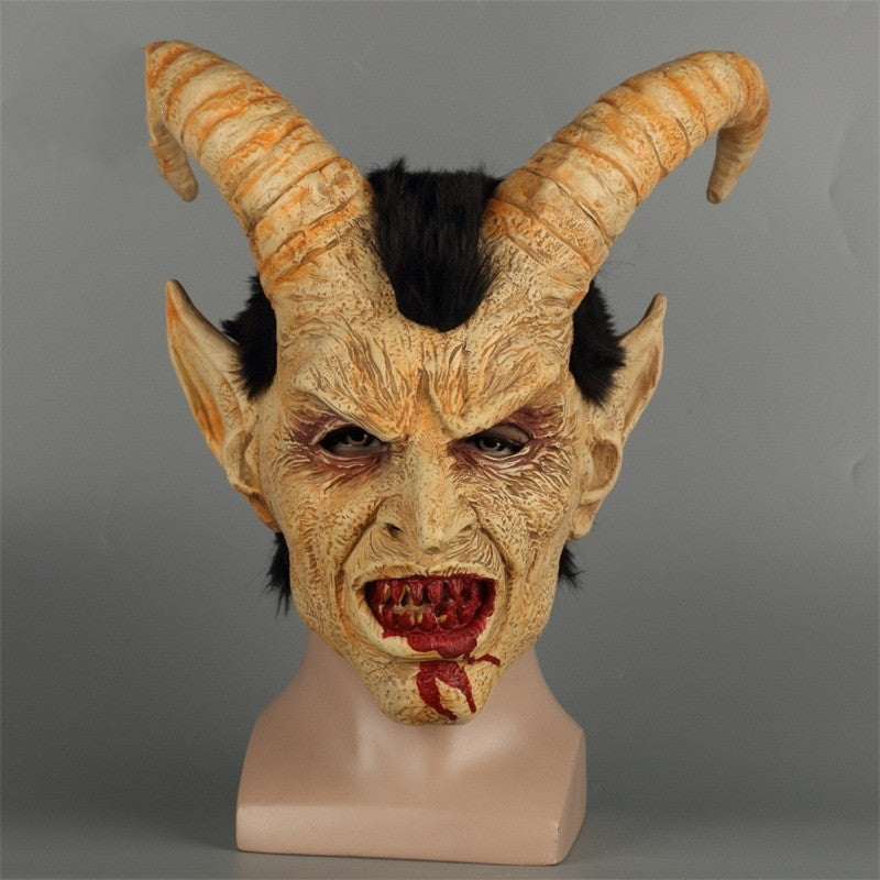Human Face Lucifer Lucifer Latex Mask – ALPSCOMMERCE