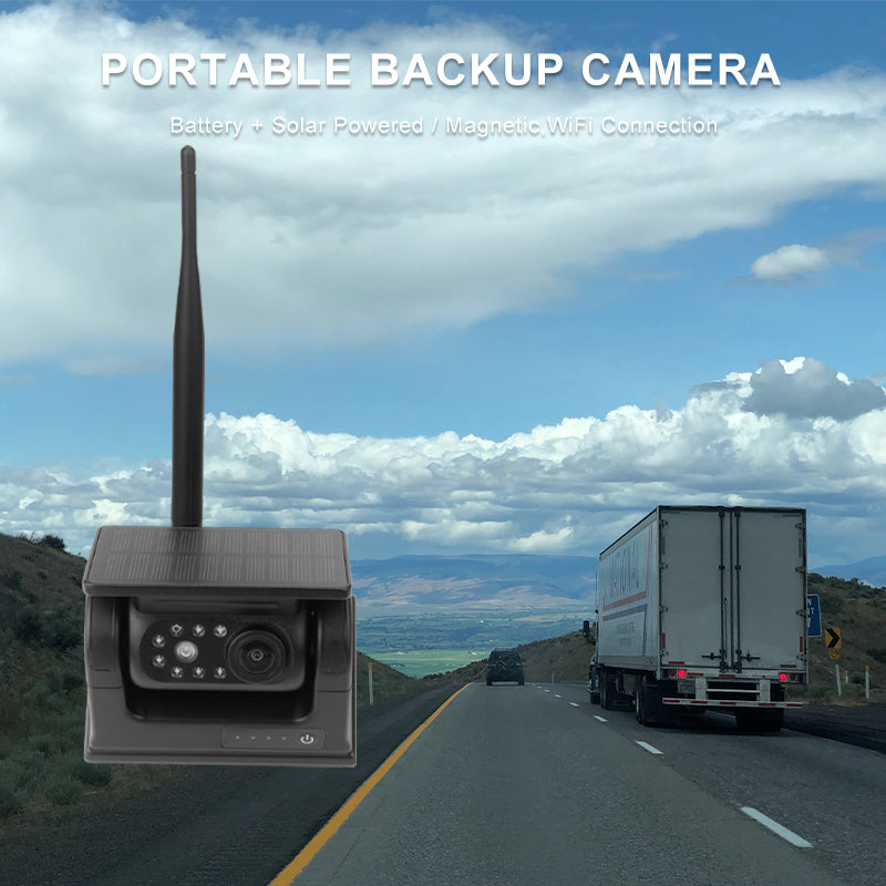 Solar Wireless Charging Camera Reversing Image Monitoring System With ...