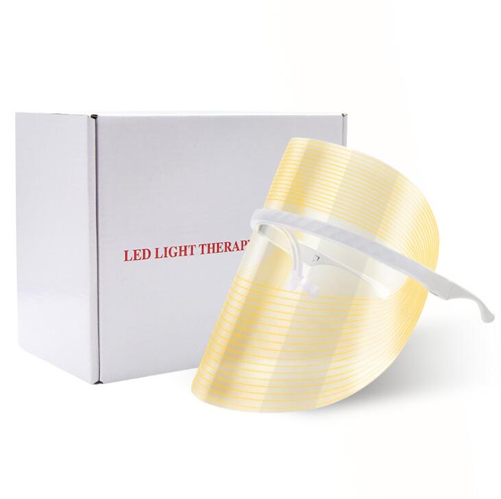 LED Photonic Skin Instrument 3 Colors Light Skin Care Facial Mask ...