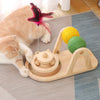 Creative Solid Wood Turntable Sisal Ball Cat Toy – ALPSCOMMERCE