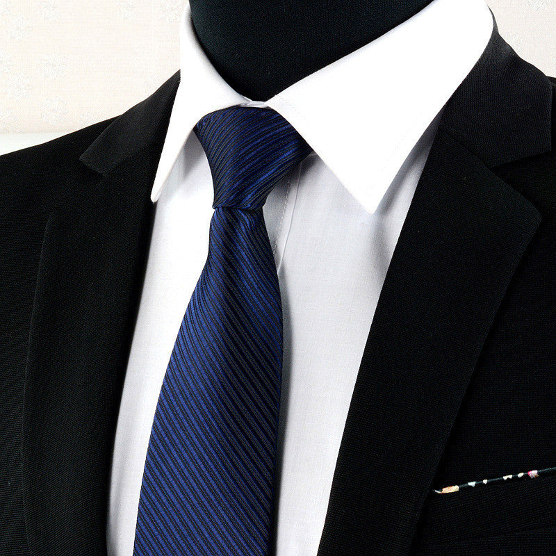 8cm Men's Formal Wear Business British Style Striped Tie – ALPSCOMMERCE