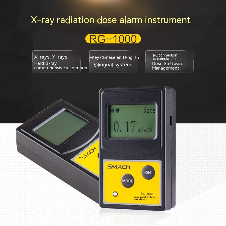 Personal Radiation Dosimeter Portable Alarm Apparatus – ALPSCOMMERCE