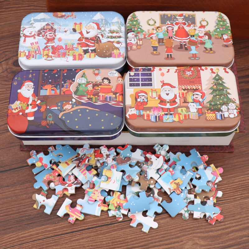 Children's handmade Santa Claus puzzle – ALPSCOMMERCE