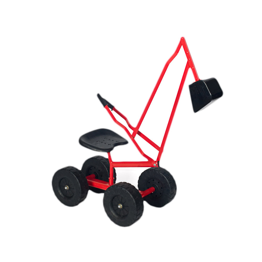 WONKAWOO Monster Wheel Sand Digger 360 Rotation Metal Crane Excavator ...