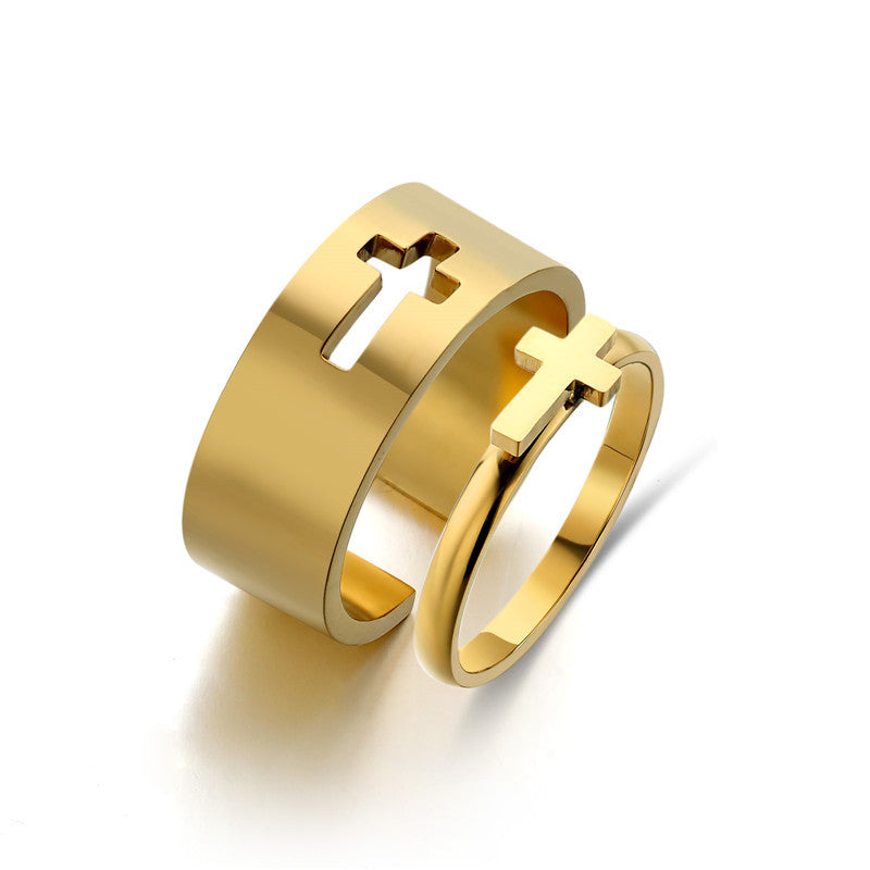 Simple And Versatile Titanium Steel Ring – ALPSCOMMERCE